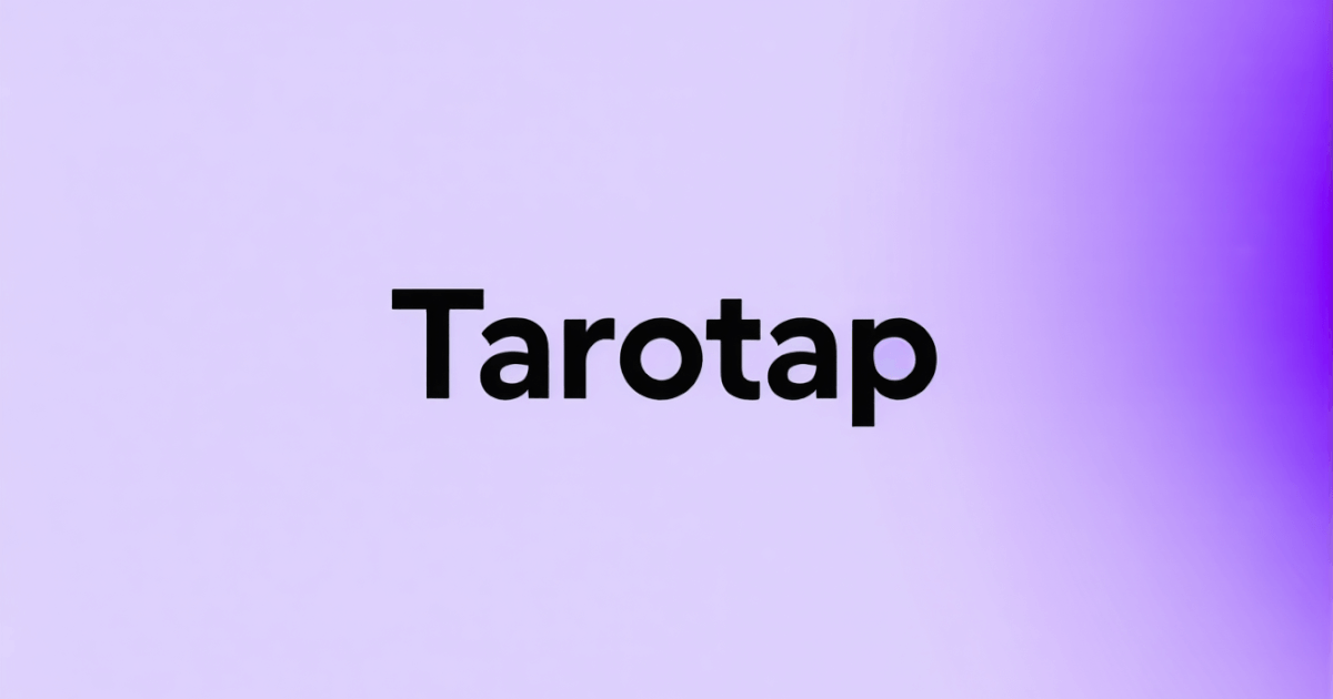 Tarotap - Gratis AI Tarotlezing Online